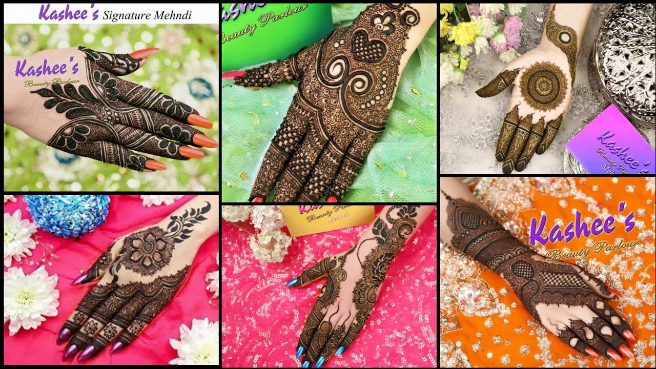 KASHEE'S signature Mehndi Designs/KASHEE'S Beauty parlor Mehndi Designs ...