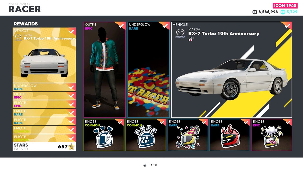 The Crew 2 | All Complete Reward Hobbies - Racer / Explorer / Collector ...