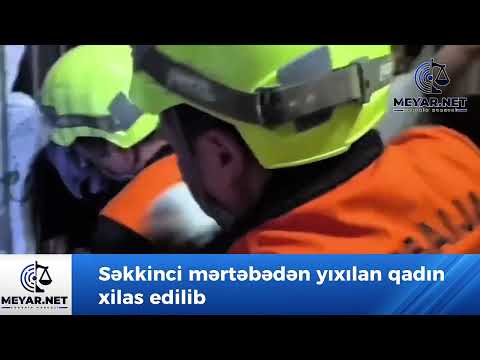 Səkkizinci mərtəbədən yıxılan qadın ölmədi