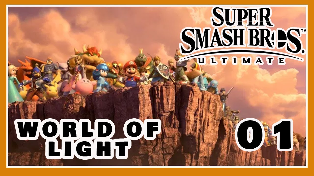 Super Smash Bros Ultimate [WORLD OF LIGHT] - PARTE 01 [Gameplay Switch ...