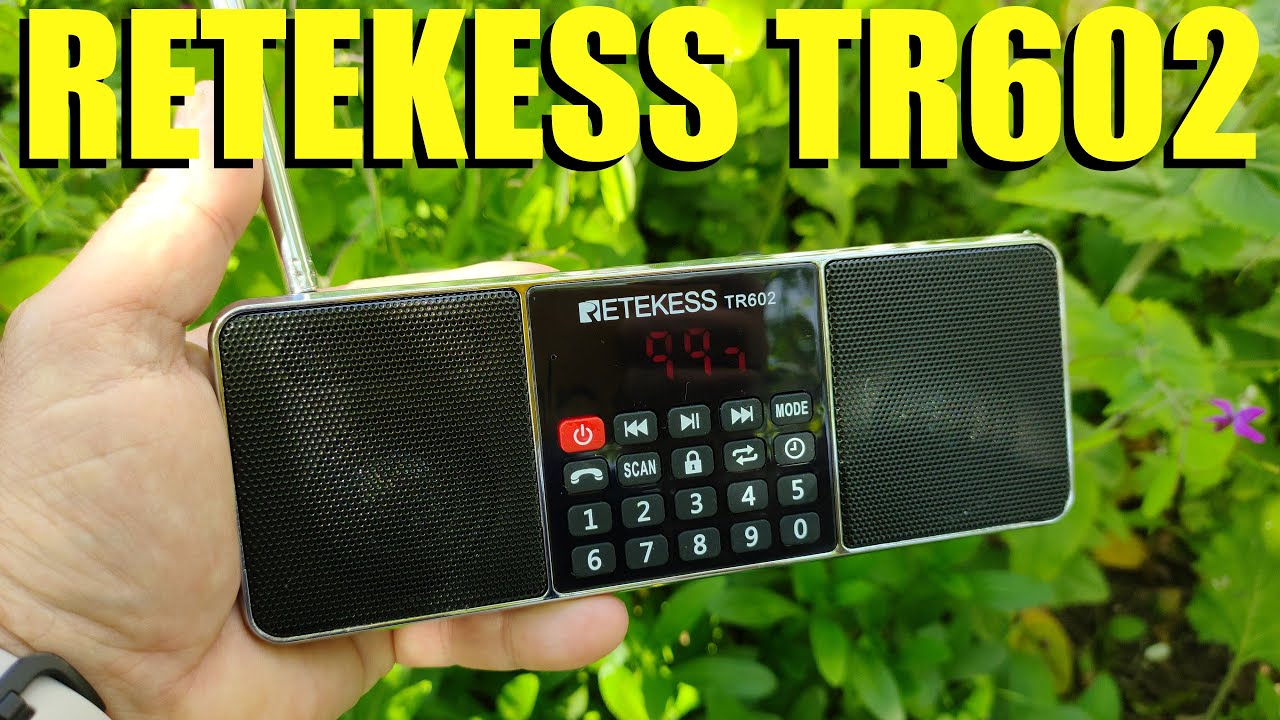 Обзор RETEKESS TR602 - Радиоприемник / MP3 плеер / FM / Bluetooth ...