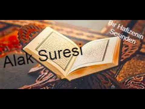Alak suresi baştan sona  Tilaveti  | Bir Hafizenin Sesinden