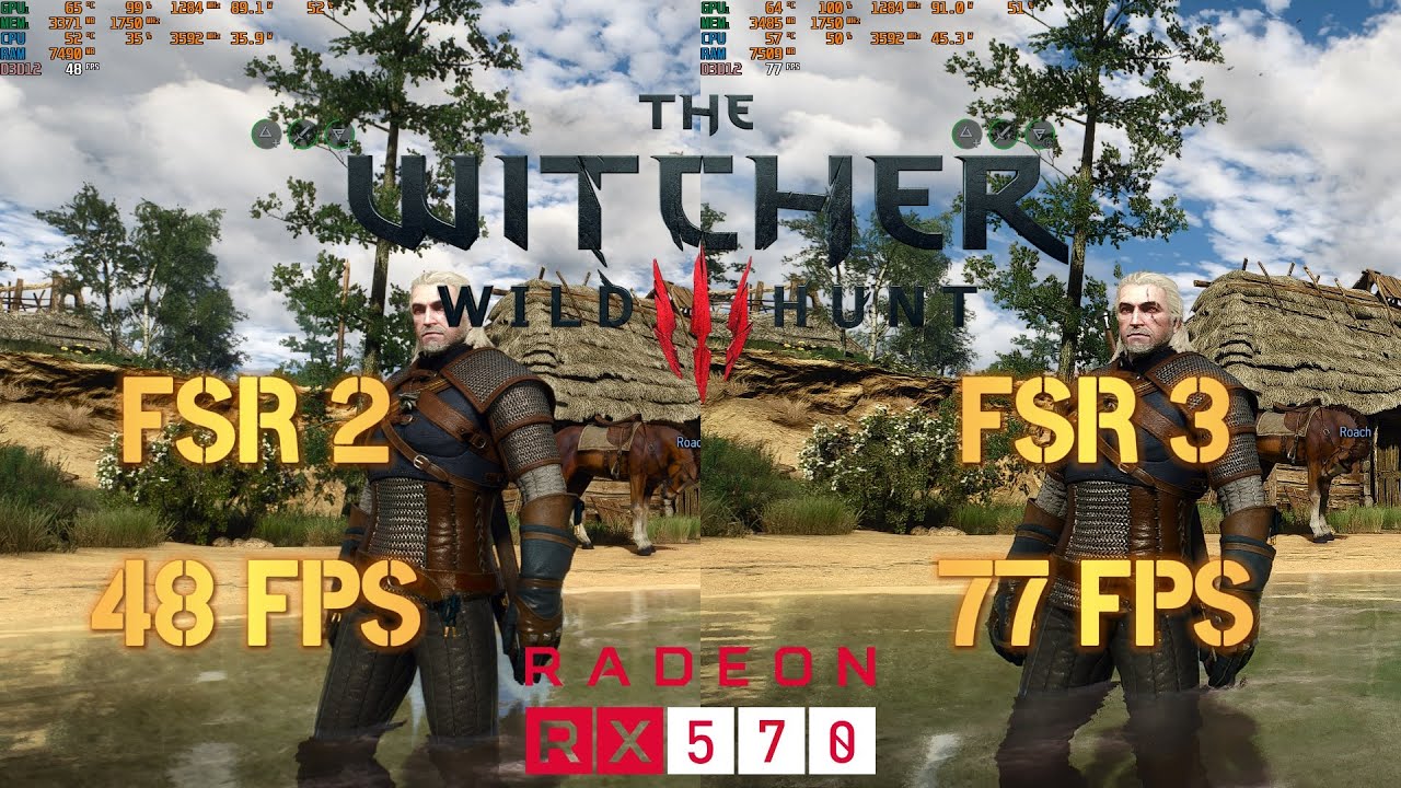 HOW TO INSTALL FSR 3 MOD FOR THE WITCHER 3 WITH UI FLICKERING ...