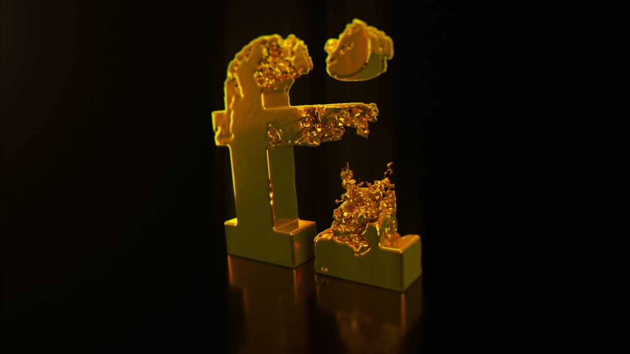 Gold Logo Ident - YouTube