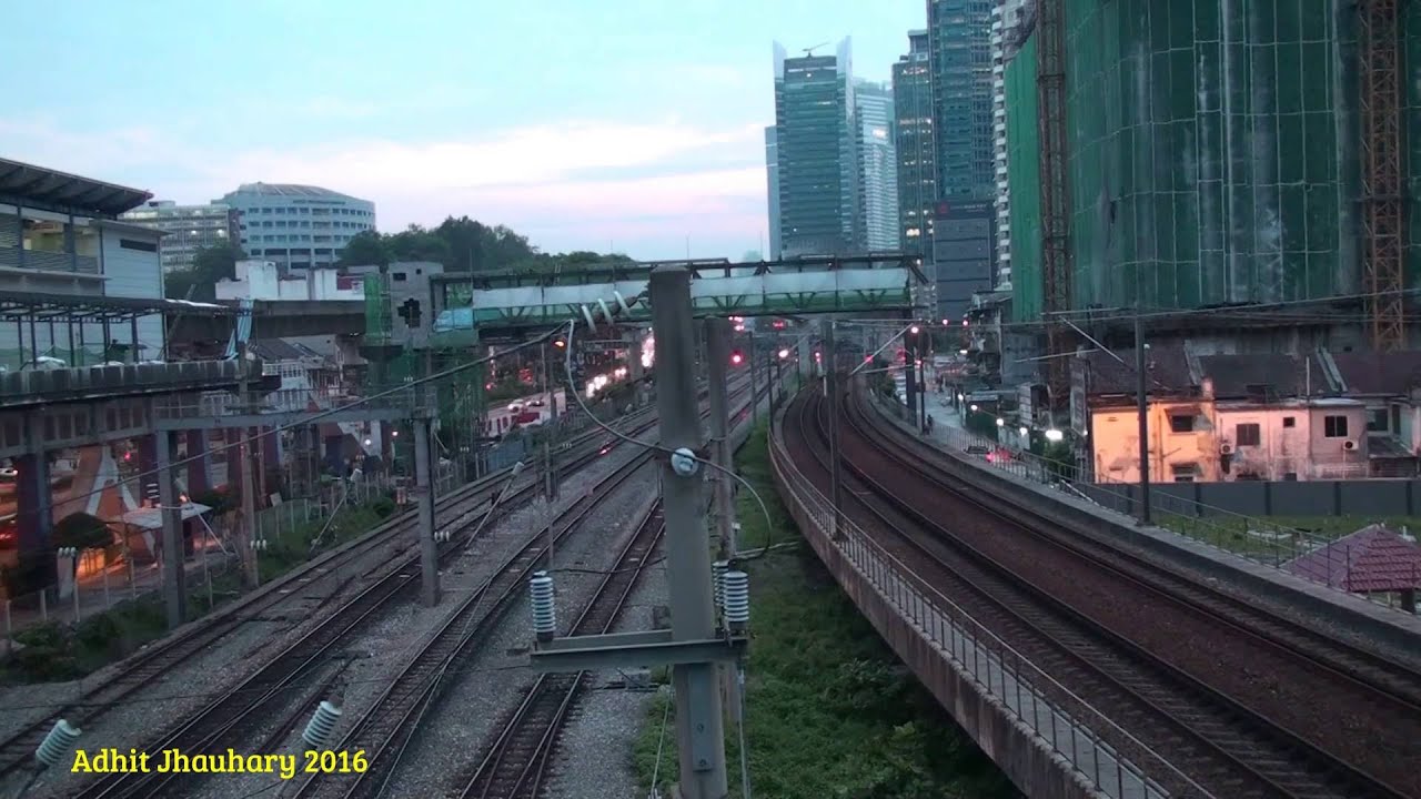 Hunting Train in Bangsar LRT Station at Morning Part [2/2] - YouTube
