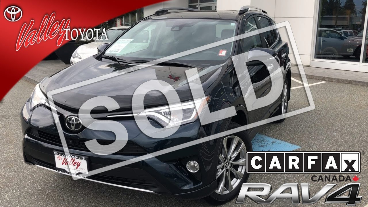 (SOLD) Used 2017 Toyota RAV4 Platinum AWD for sale at Valley Toyota in ...