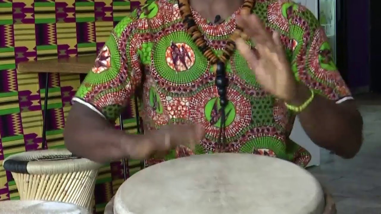 Black History Month Drumming on "Live in the D" - YouTube