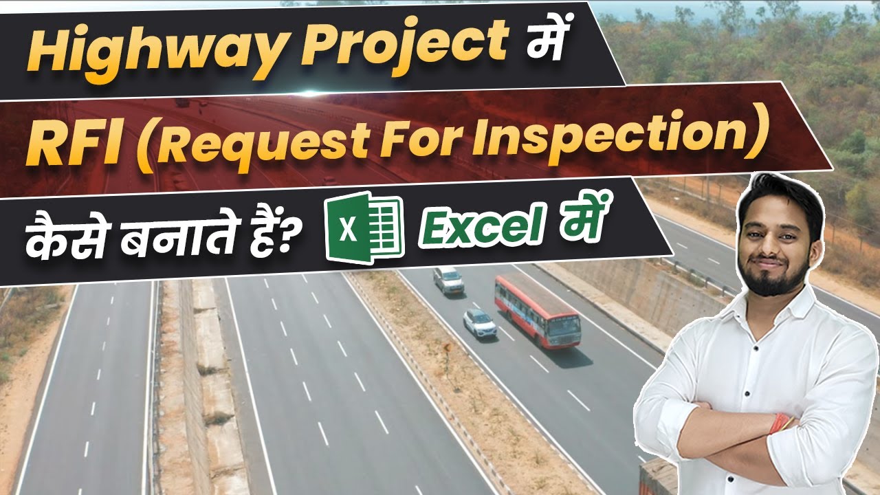 Highway Projects में RFI (Request For Inspection) Excel Sheet में कैसे ...