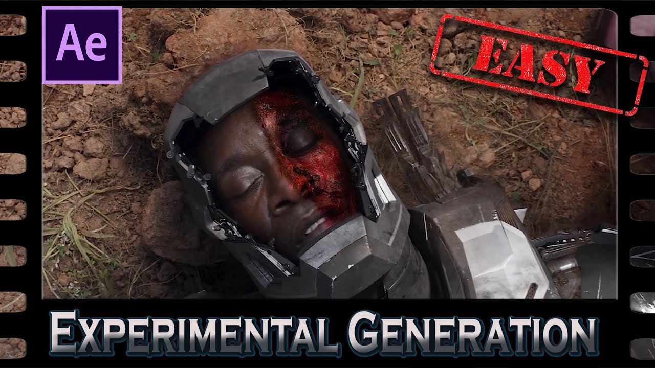 Realistic Burned Face Effect - Adobe After Effects Tutorial - YouTube