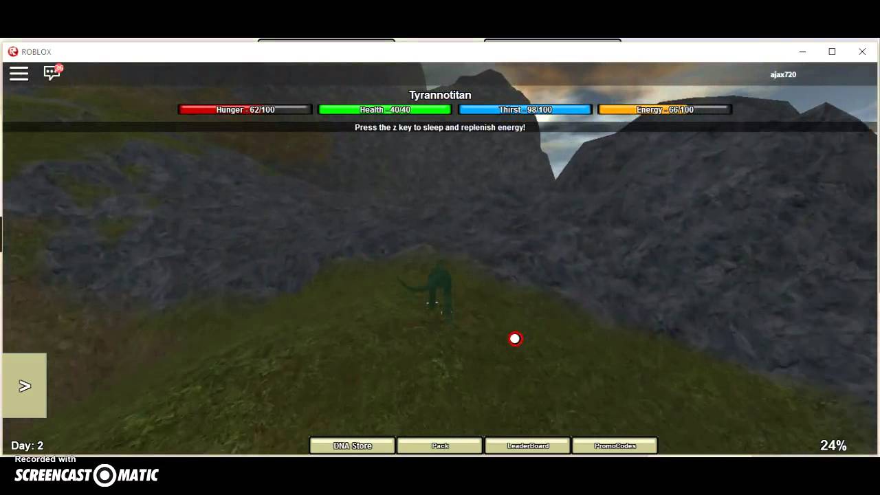 Roblox Dinosaur Simulator part 2 Tyrannotitan - YouTube