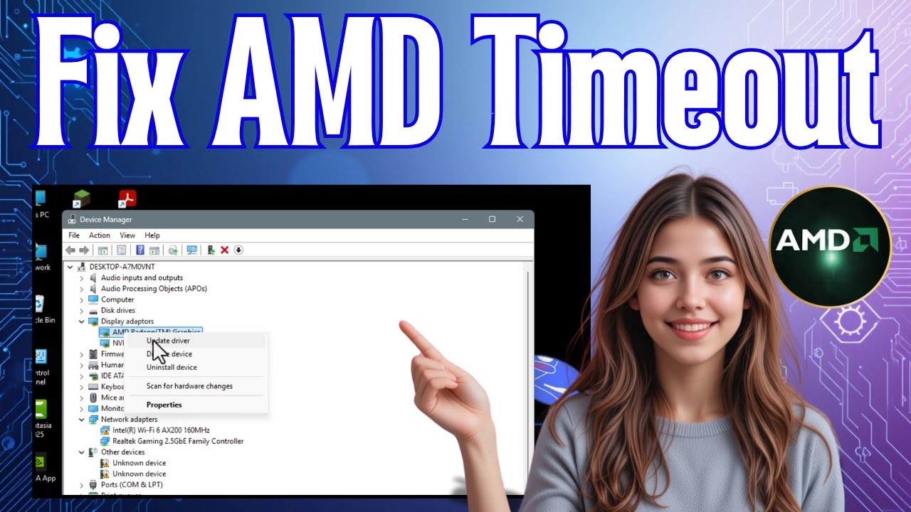 How To Fix AMD Timeout Has Occurred Error in Windows 10/11 - Detailed ...