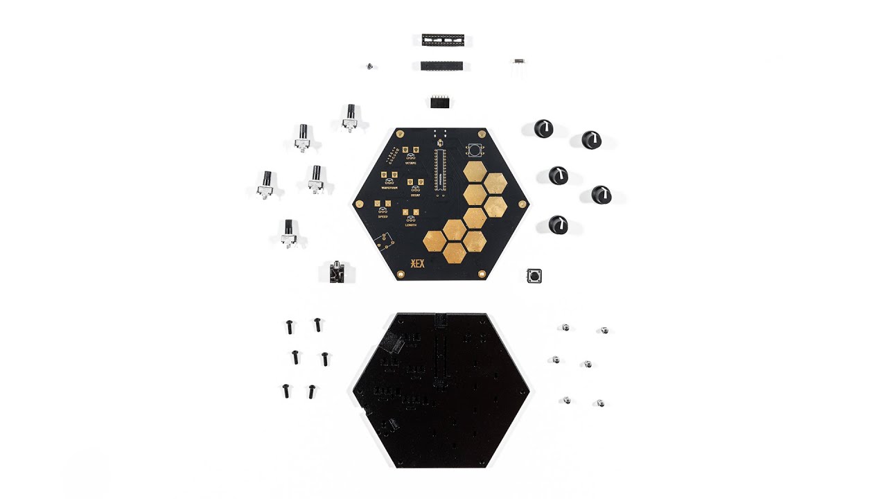 HEX cor - assemble DIY kit - YouTube