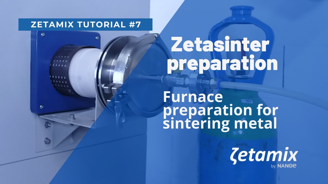 Zetamix tutorial #7 : Zetasinter preparation for metal - YouTube