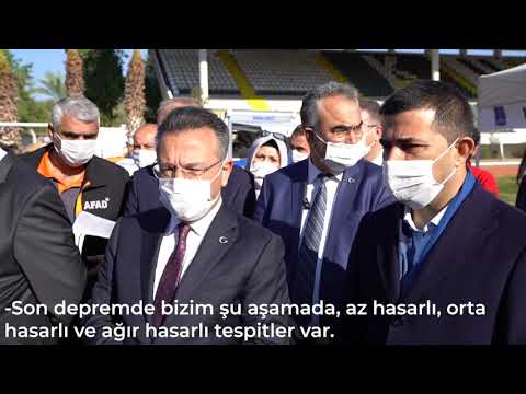 AFAD Çadırlarına Yerleşen Vatandaşlarımızı Ziyaret Ettik