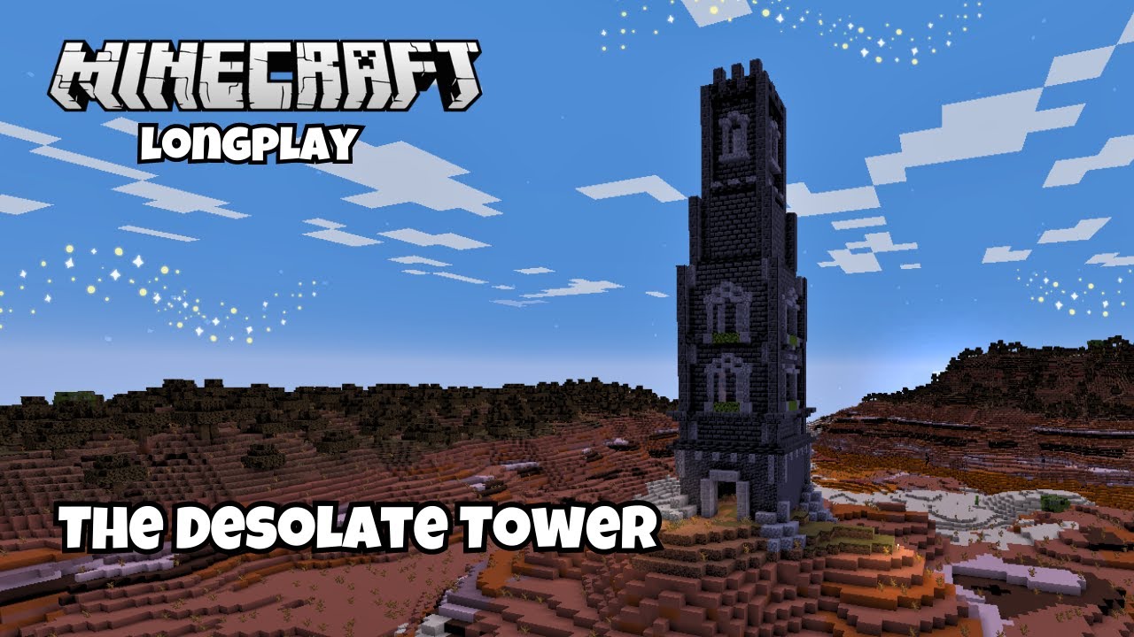 The Desolate Tower | Minecraft Longplay Peaceful | No Commentary - YouTube