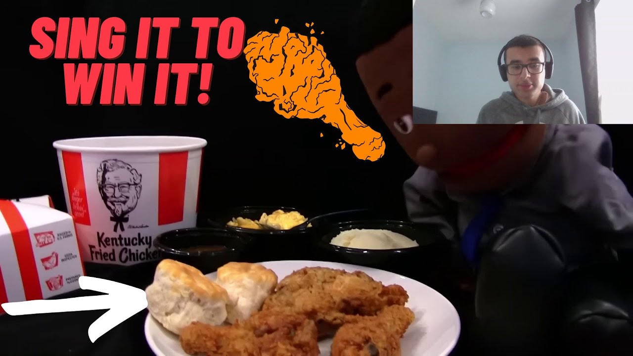 FREE CHICKEN FOR LIFE! | SML Movie: The KFC Competition! REACTION ...