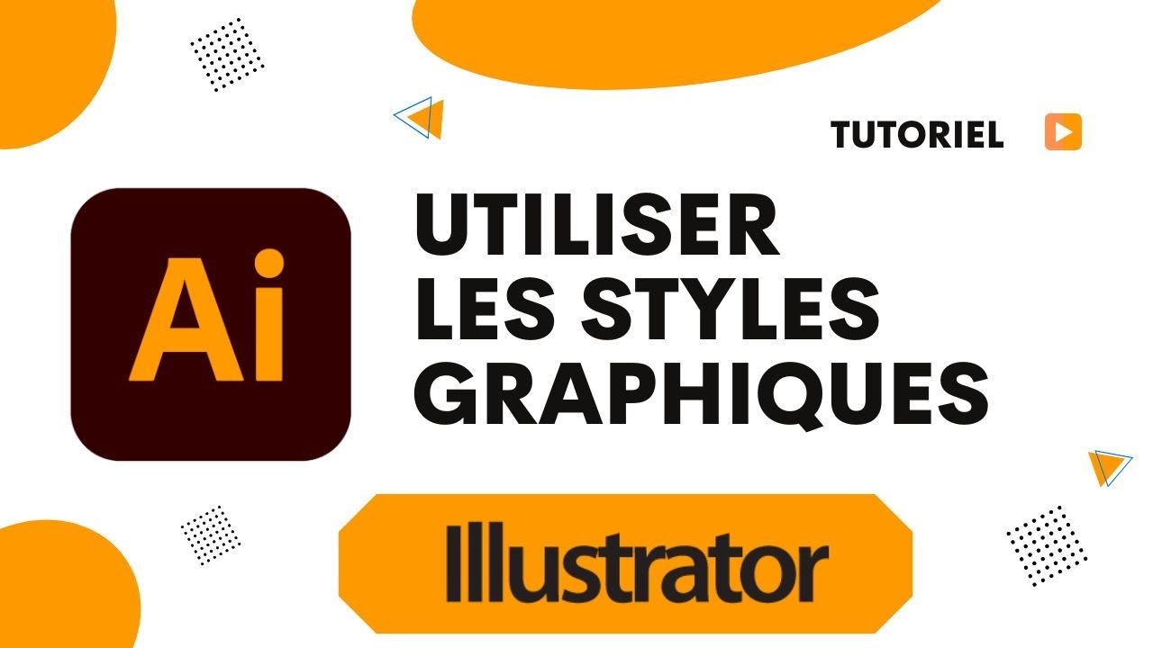 Comment utiliser les styles graphiques dans Illustrator - YouTube