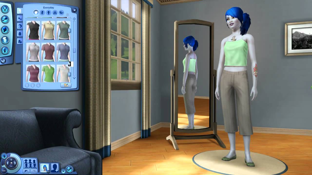 The Sims 3 - Live Stream Let's Play Series - Ep1 - Character Creation ...