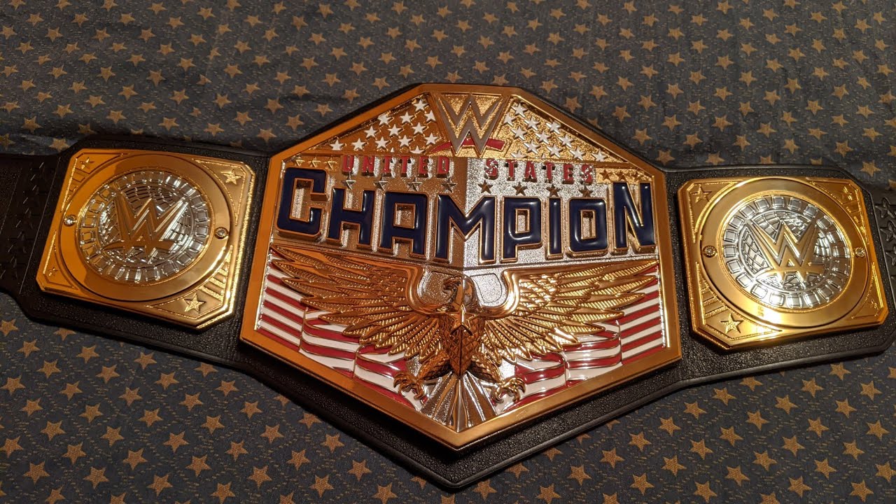 WWE United States Championship Replica Belt Unboxing. - YouTube