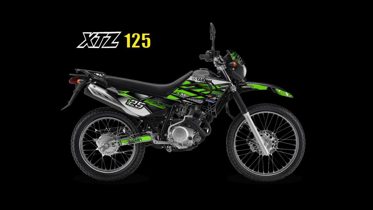 Yamaha XTZ 125 Calcas Tuning Personalización - YouTube