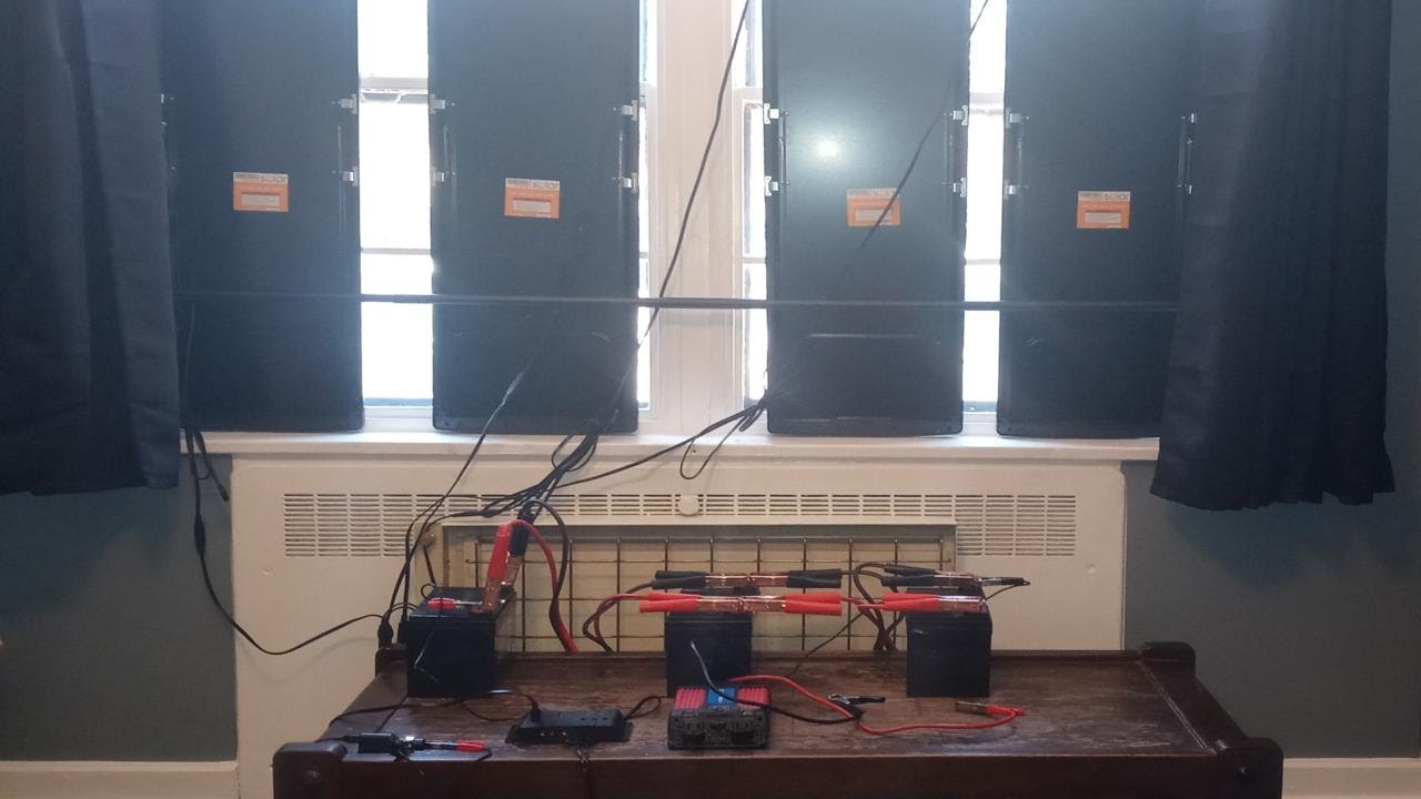 Harbor Freight Thunderbolt Magnum 100W Solar Kit - 3 Batteries & 1,500 ...