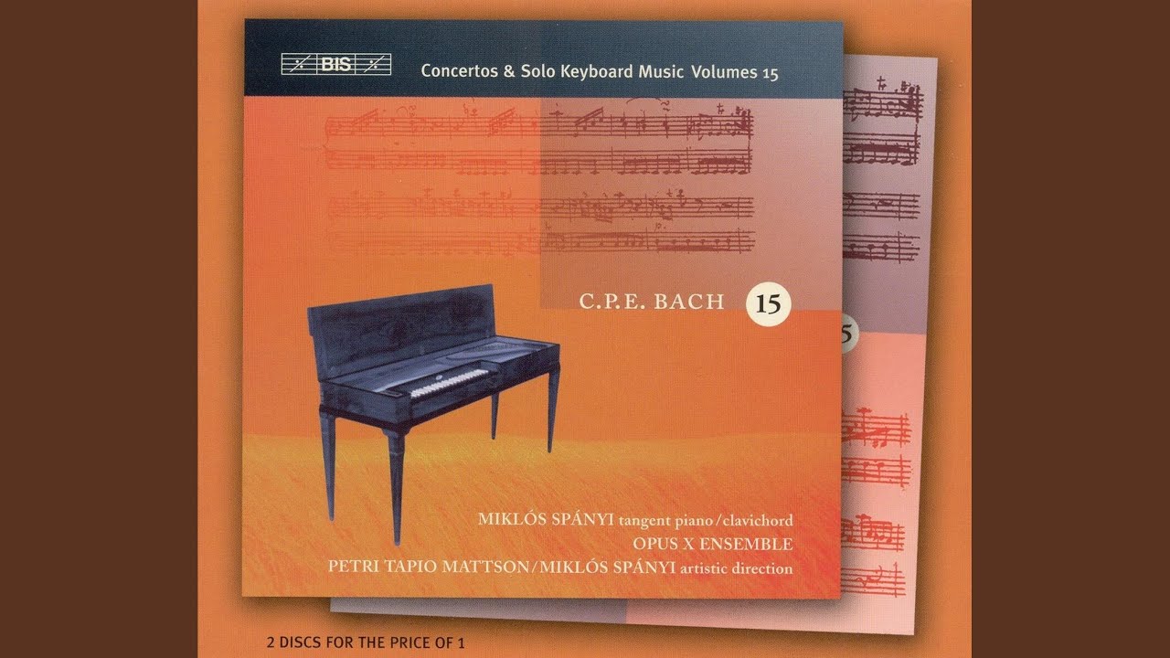 Keyboard Concerto in D Minor, Wq. 23, H. 427: I. Allegro - YouTube