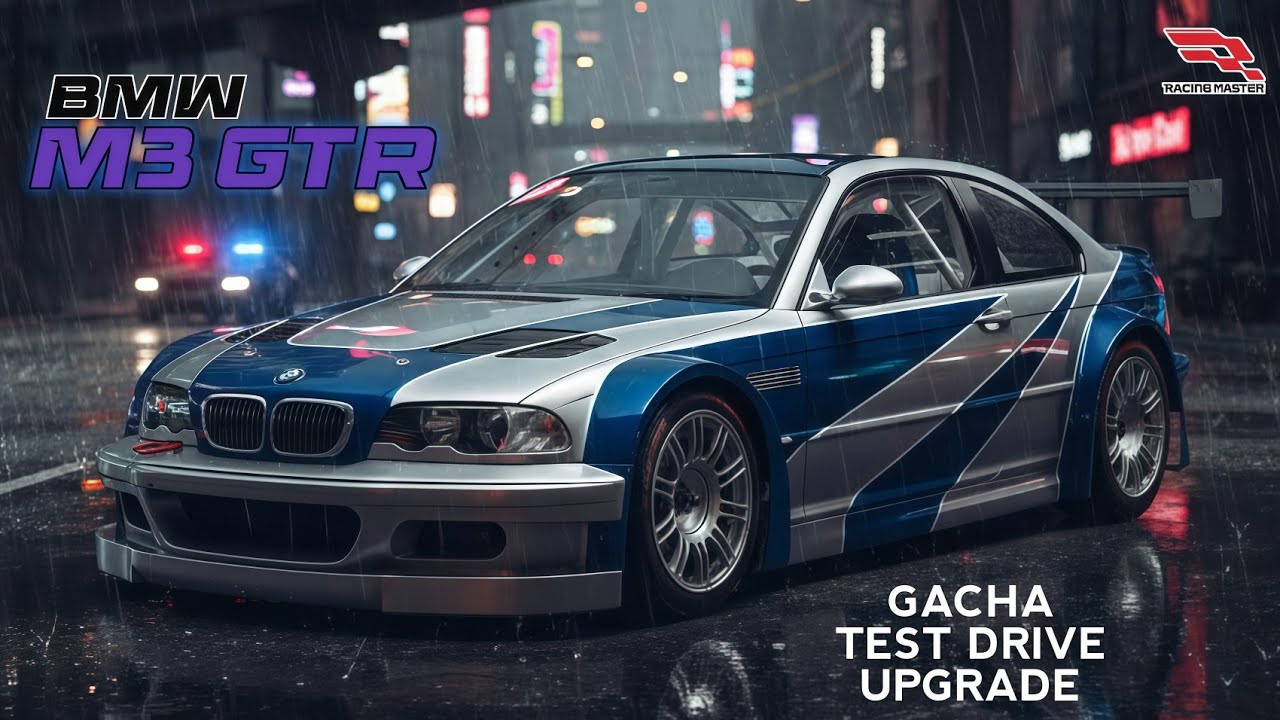 Gacha BMW M3 GTR - Racing Master China - YouTube