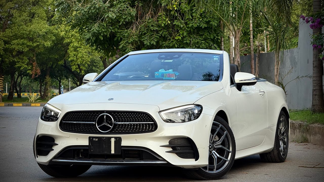 Review | Mercedes E200 Cabriolet – AMG Package | Pakistan | 4K #MercedesE200 #E200Cabriolet ...