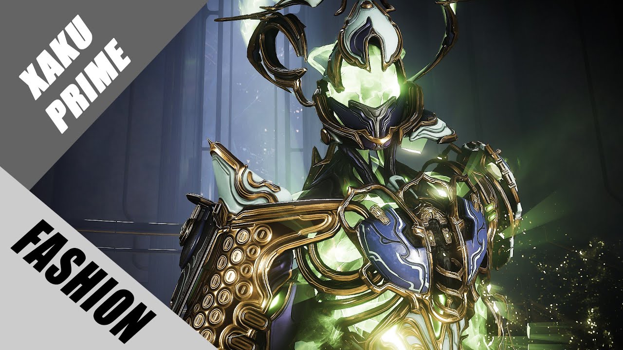 Warframe | Fashion Frame | Xaku Prime : Shattered Shell - YouTube