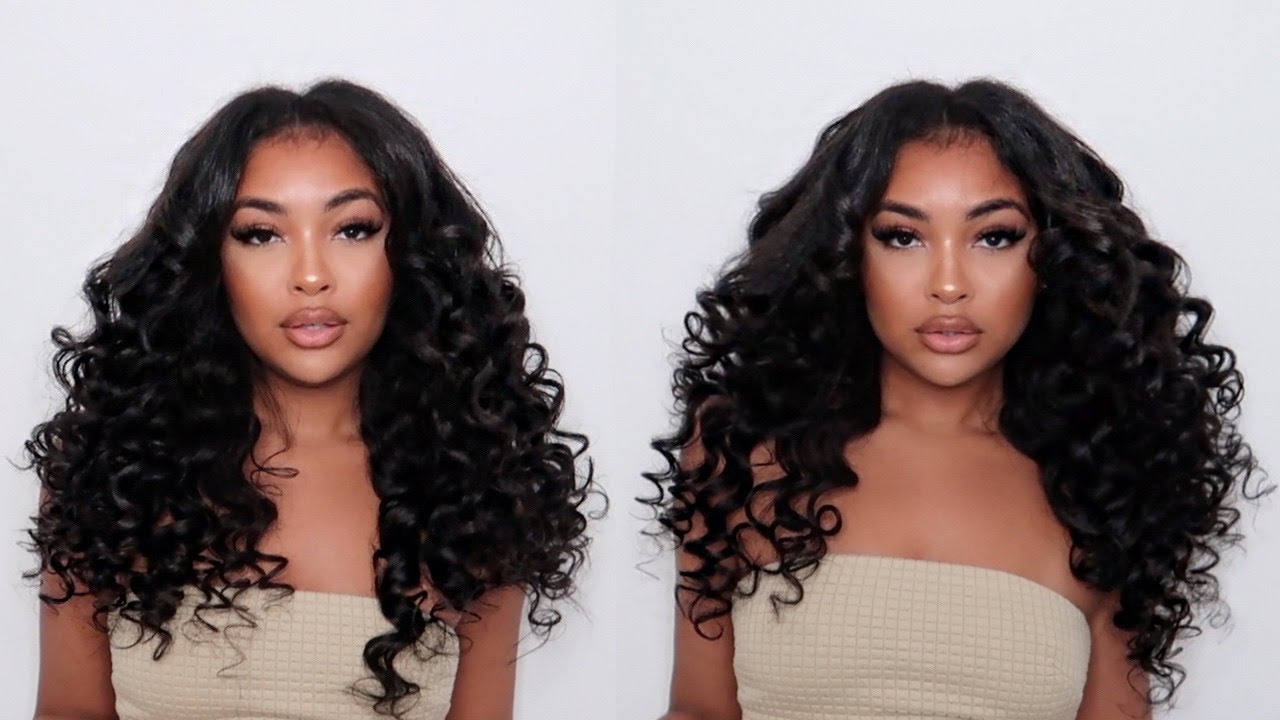 THE MOST NATURAL U-PART WIG INSTALL | EASY | QUICK | BEGINNER FRIENDLY ...