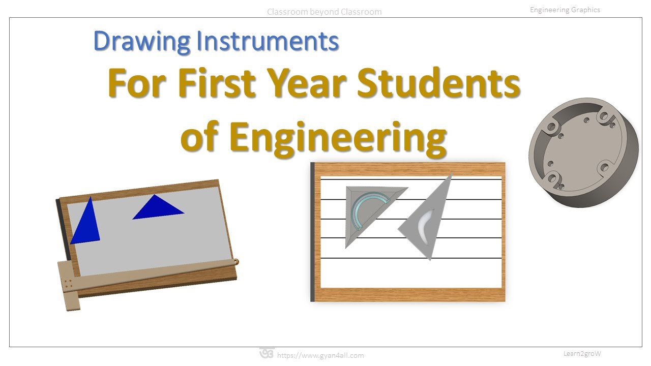 Use of Engineering Drawing Instruments - YouTube