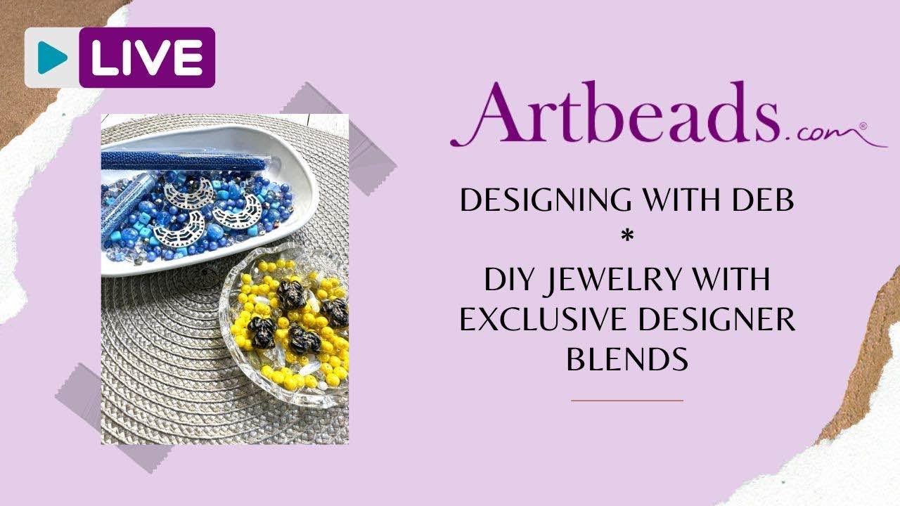 Designing with Deb: DIY Jewelry with Exclusive Designer Blends - YouTube