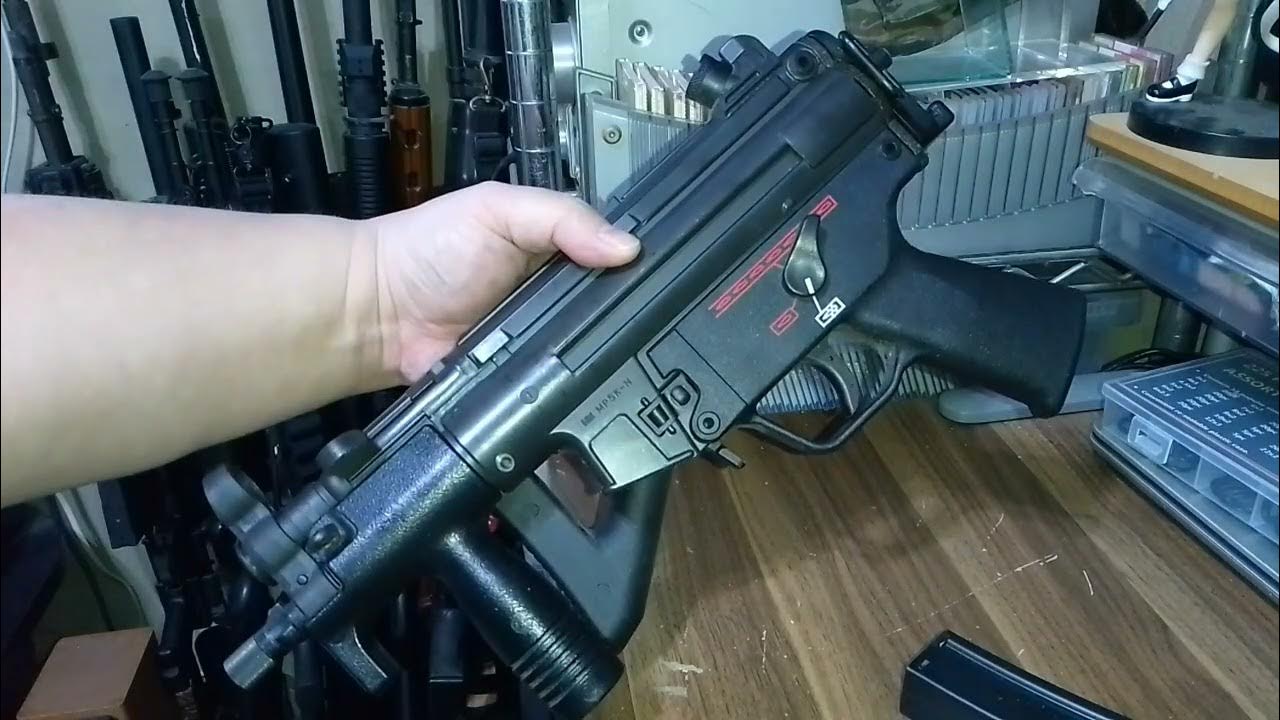 【エアガン】MGC MP5 PDW モータードライブガスガン - YouTube