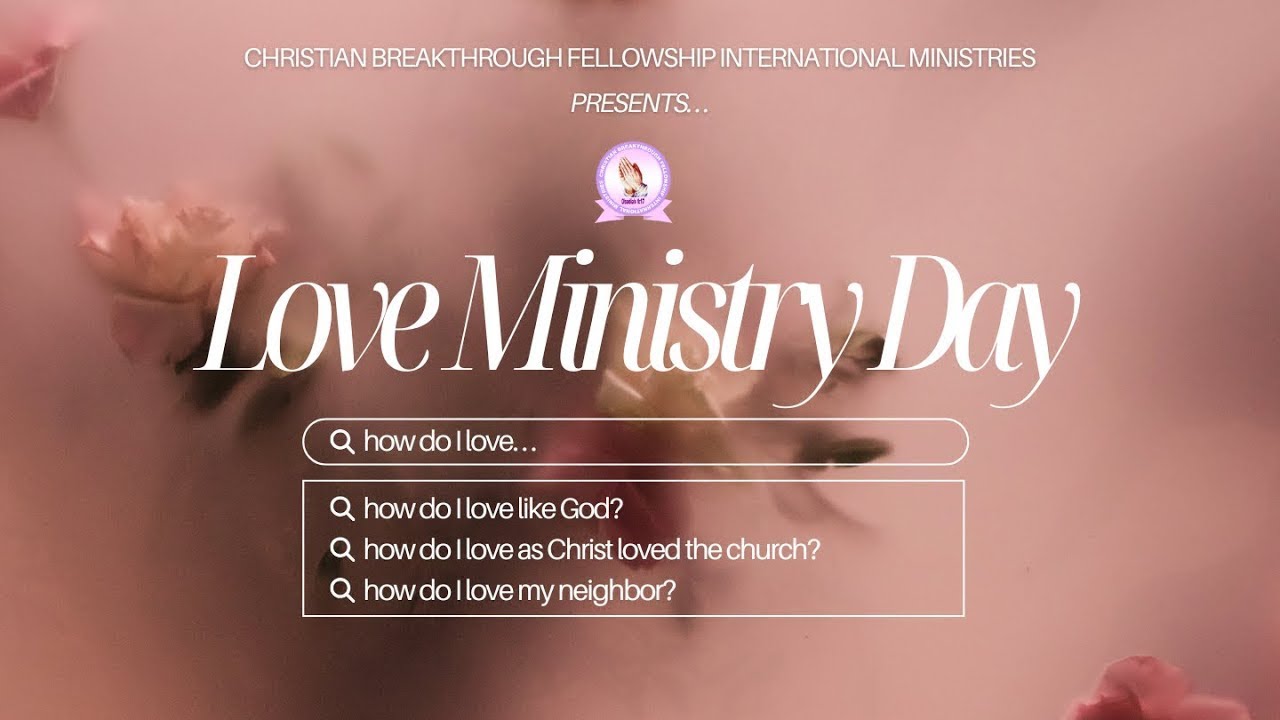SUNDAY SERVICE | LOVE MINISTRY DAY | 3/23/2025 - YouTube