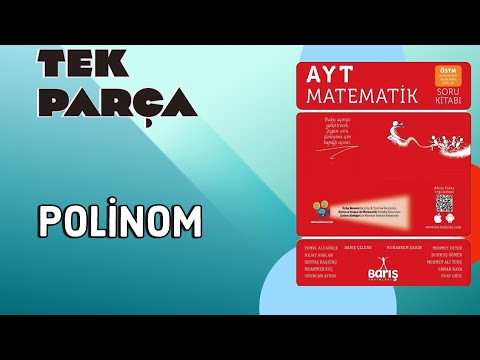 Polinom Barış AYT Matematik Çözümleri