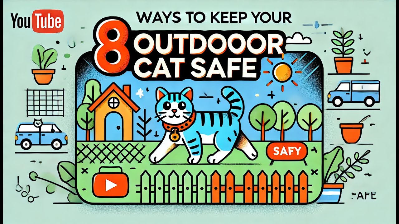 8 Ways to Keep Your Outdoor Cat Safe - YouTube