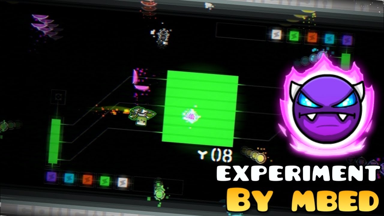 "experiment" By mbed (Legendary Easy Demon 10*) | Geometry Dash - YouTube