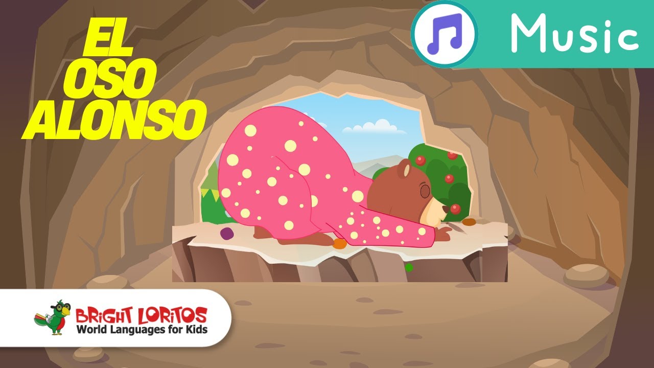 El Oso Alonso 🐻🎶 | La Canción de la Hibernación | Spanish Animal Song ...