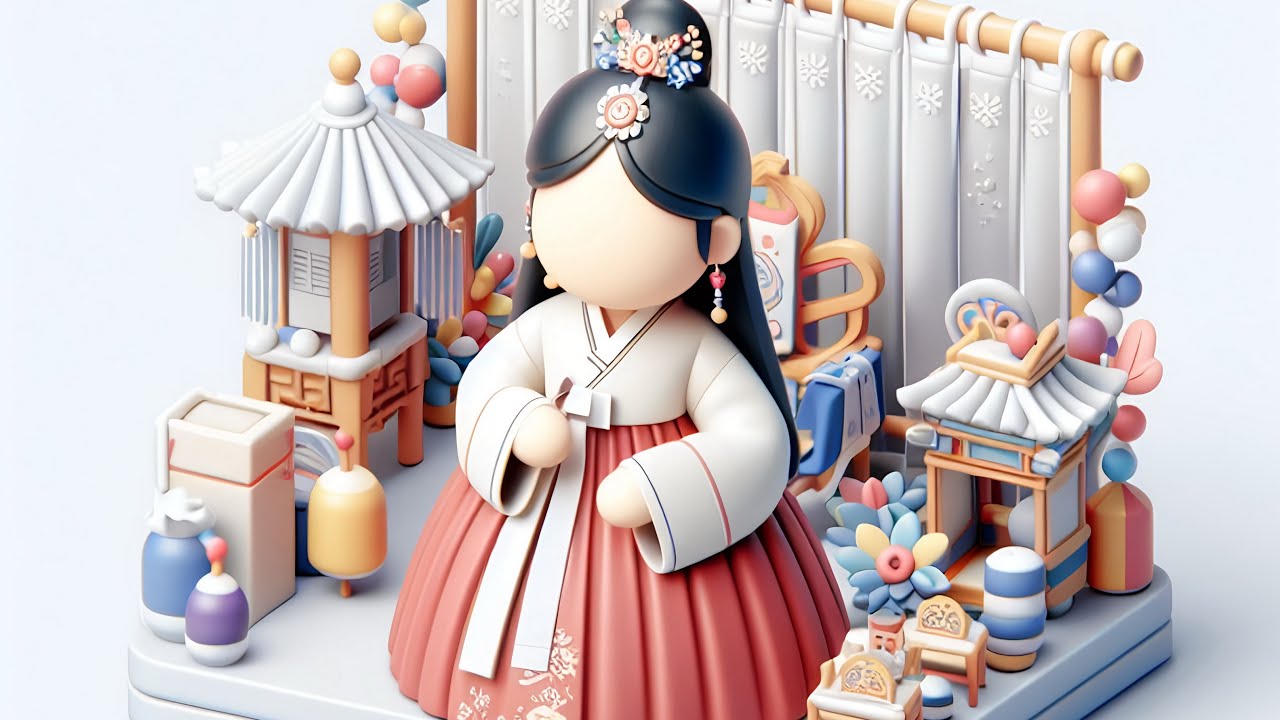 4K [AI Art] Hanbok - YouTube