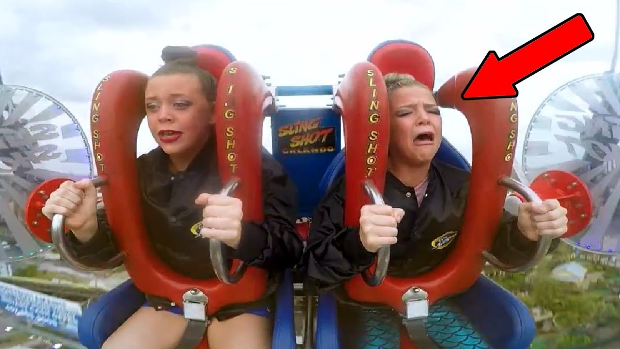 People Getting Scared On Roller Coasters
