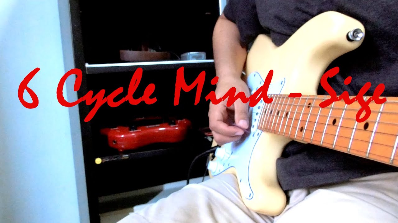 6 cycle mind guitar solo cover sige - YouTube