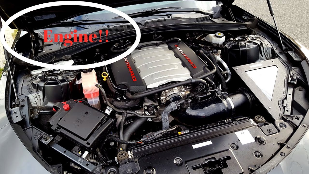 2017 Camaro SS 1LE Engine - YouTube