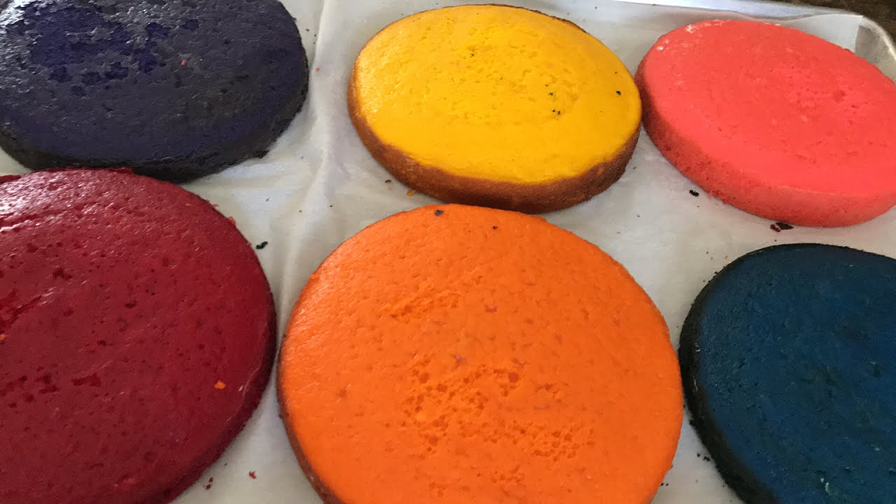 Como darle color al pan Esponja / video tip - YouTube