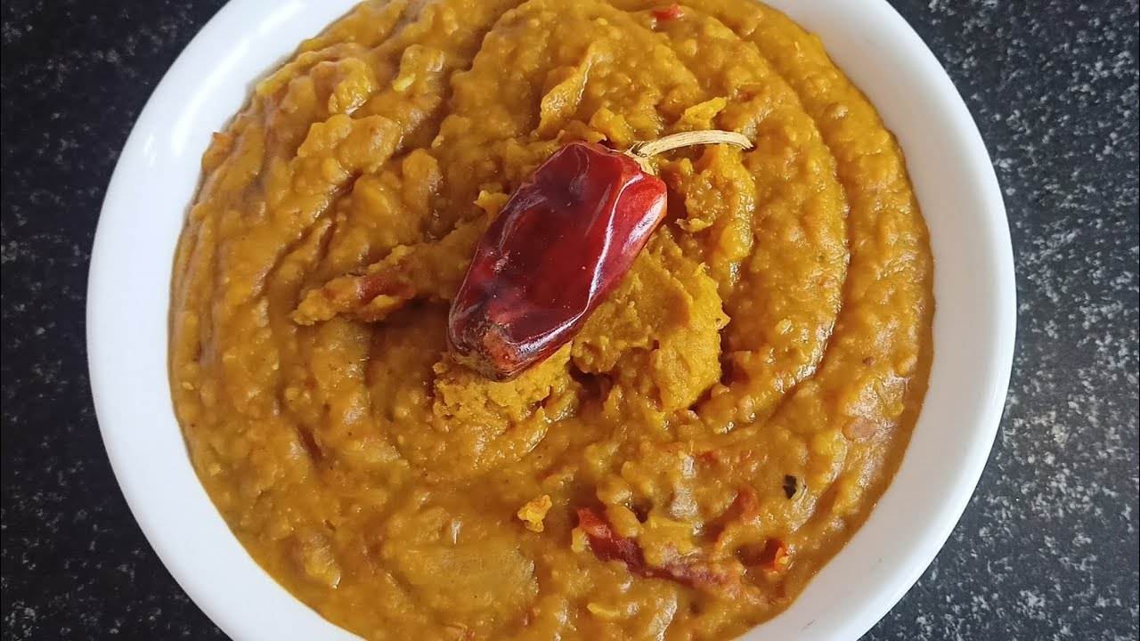 Red chilli dal |ఎండు మిరపకాయల పప్పు 😋 - YouTube