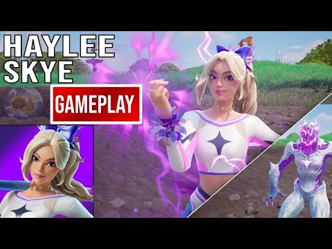 New Haylee Skye Skin Gameplay (Storm Beast) (Fortnite) - YouTube