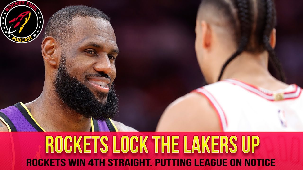 Houston Rockets lock up LeBron and Lakers - YouTube