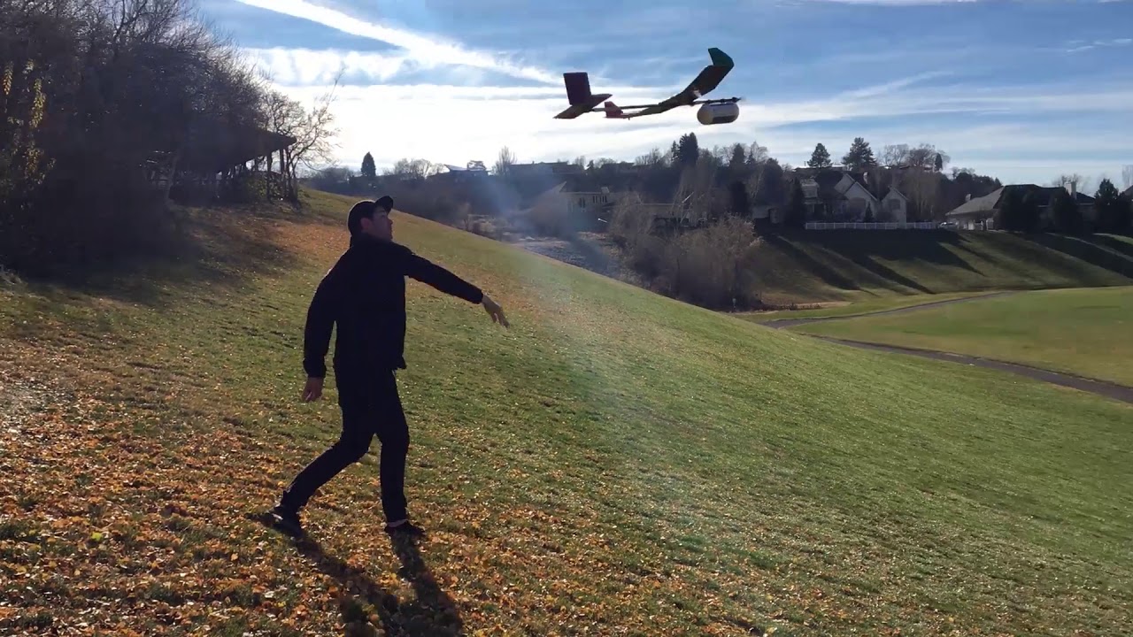 BYU Flight Vehicle Design - First Flights - YouTube