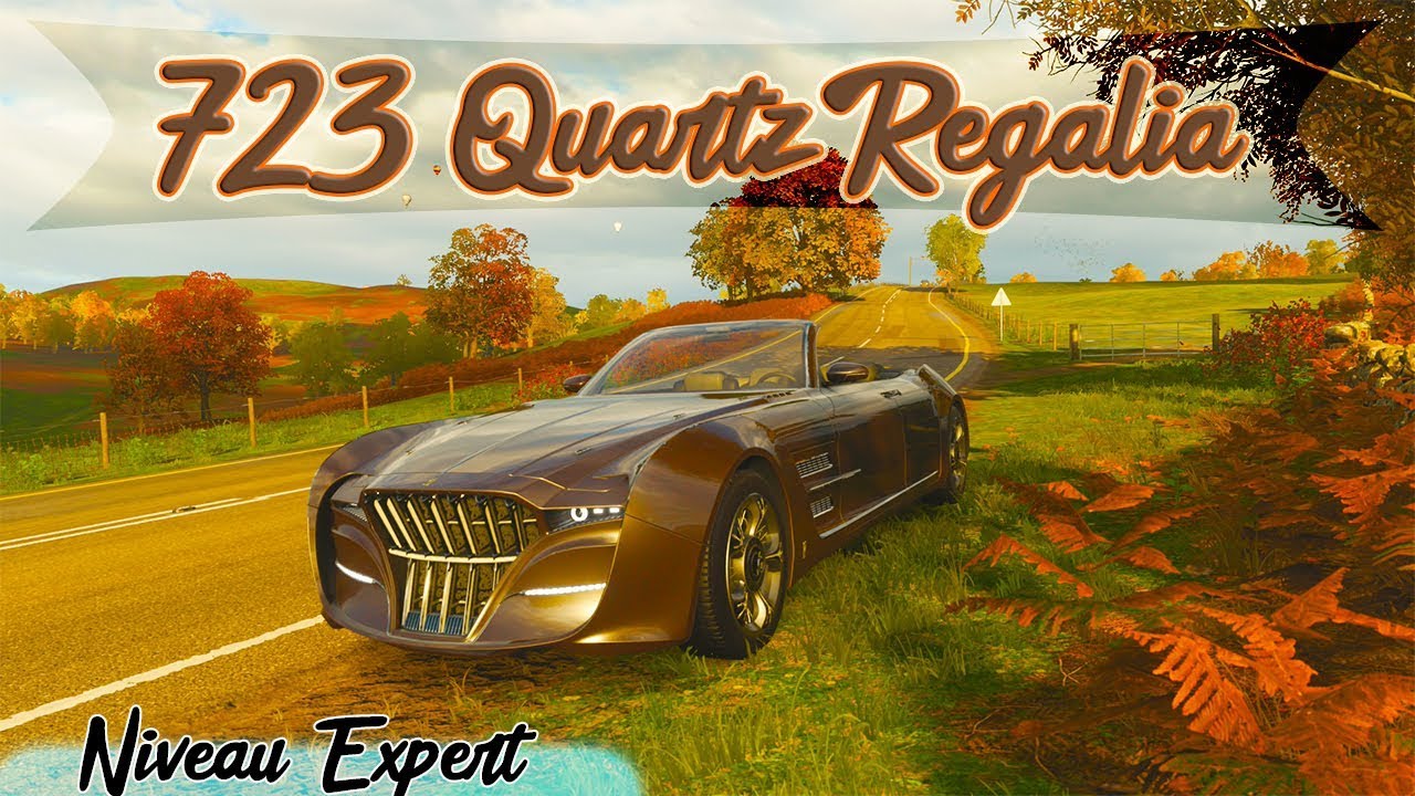 Forza Horizon 4 - Obtenir la 723 Quartz Regalia + Gameplay - YouTube