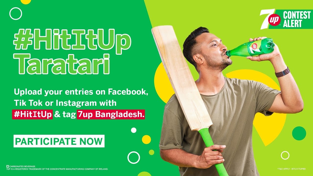 7up #HitItUp Challenge | Win Shakib Autographed Merch | 2023 - YouTube