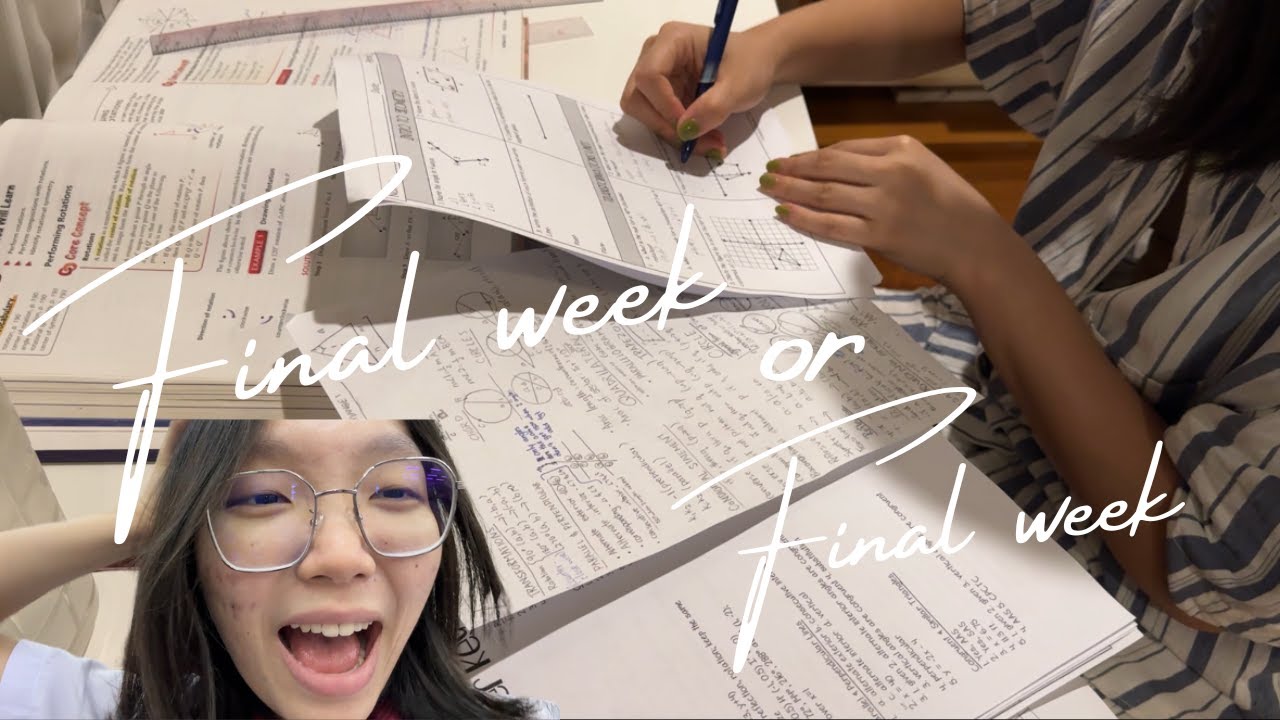 im just a girl | final week or final week, a lot of sped up study - YouTube